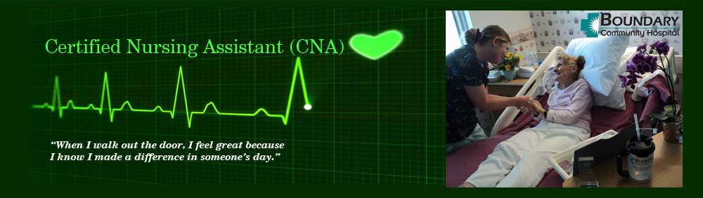 CNA Program – Boundary Community Hospital